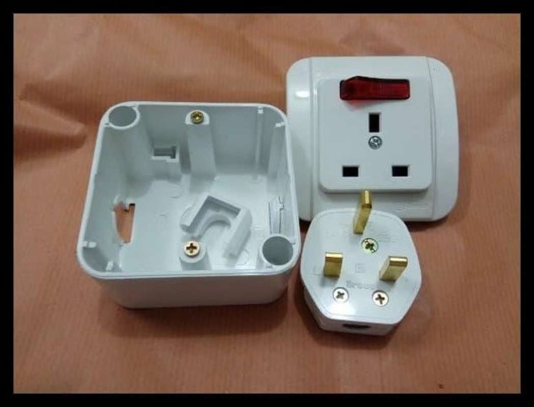 Promo Set Steker Ac Broco Colokan Kaki 3 Plus Stop Kontak Inbow ...