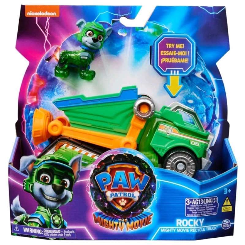 Promo Paw Patrol The Mighty Movie Zuma Chase Rocky Rubble Marshall ...