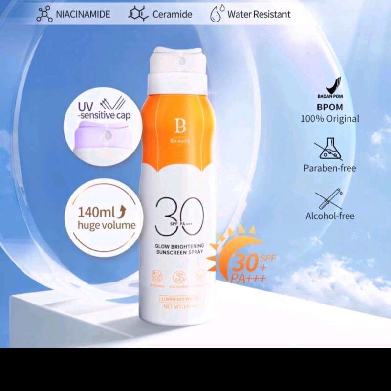 Promo Premiere Beaute Sunscreen Spray Spf30 Pa+++ Ukuran 140ml Diskon ...