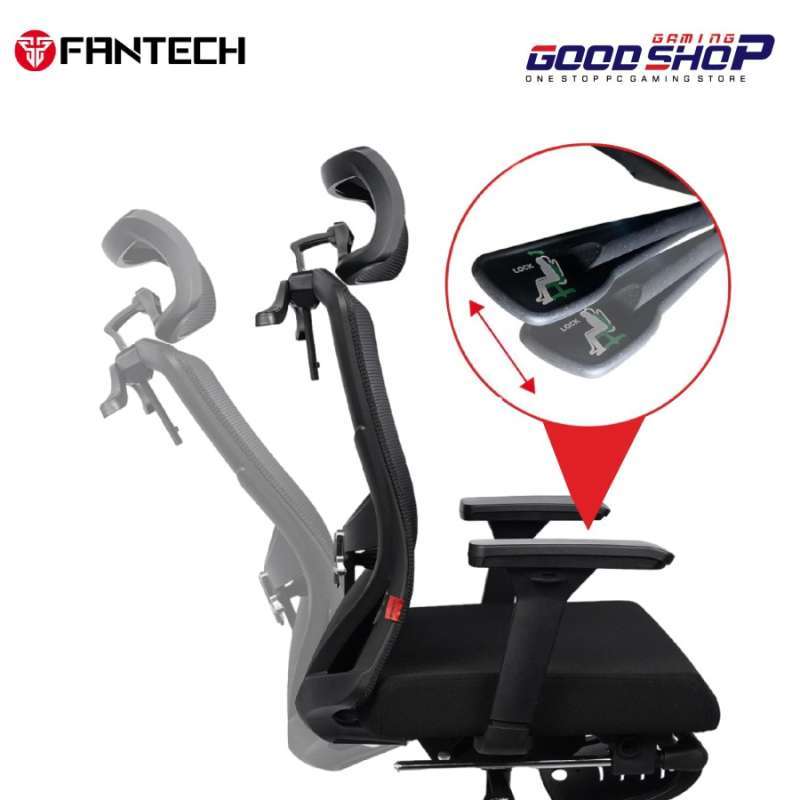 Promo Fantech Oca259 Pro Kursi Kantor Kerja Jaring Premium Office Chair ...