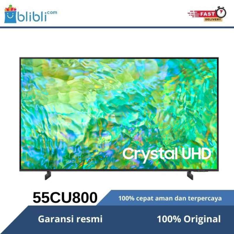 Promo Samsung 55cu8000 Smart Tv 55 Inch Crystal Uhd 4k Cu8000 Diskon 14 ...