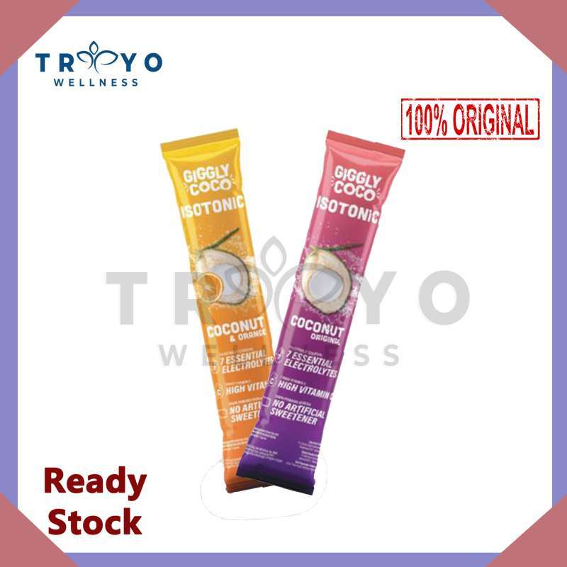 Jual Giggly Coco Isotonic Coconut Cegah Hidrasi Air Kelapa Vit C ...
