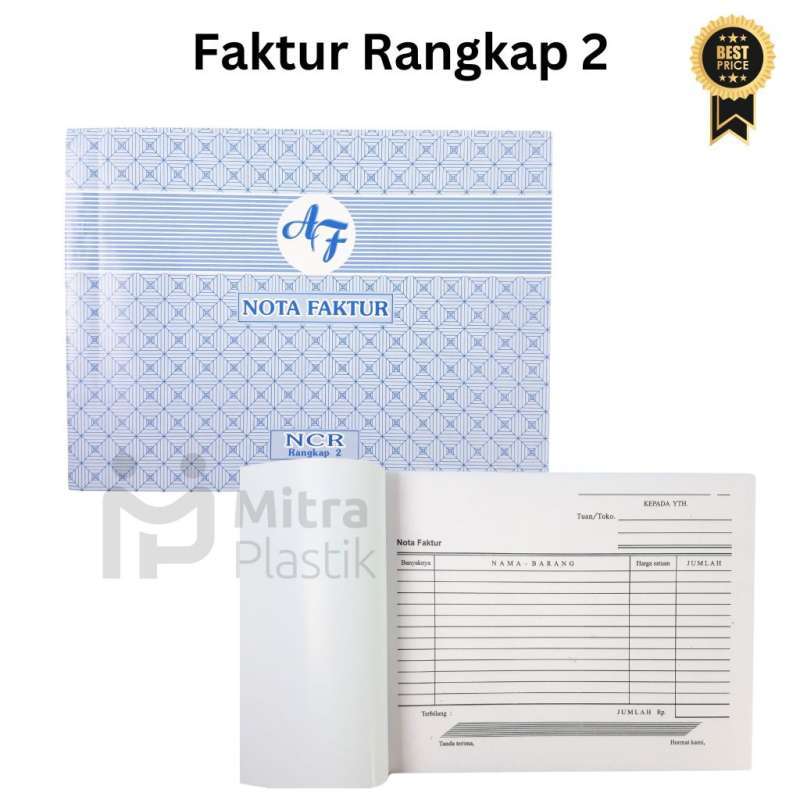 Jual Buku Nota Faktur 2 Ply Ncr Faktur Rangkap 2 Af Murah Di Seller ...