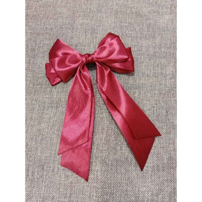 Jual Varian Warna Pink Biru Merah Pita Rambut Alice Satin Ukuran Kecil ...