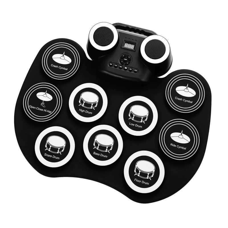 Jual Electronic Digital Drum Kit 9 Pads Folding 2000mah G6009 Pick Alat ...