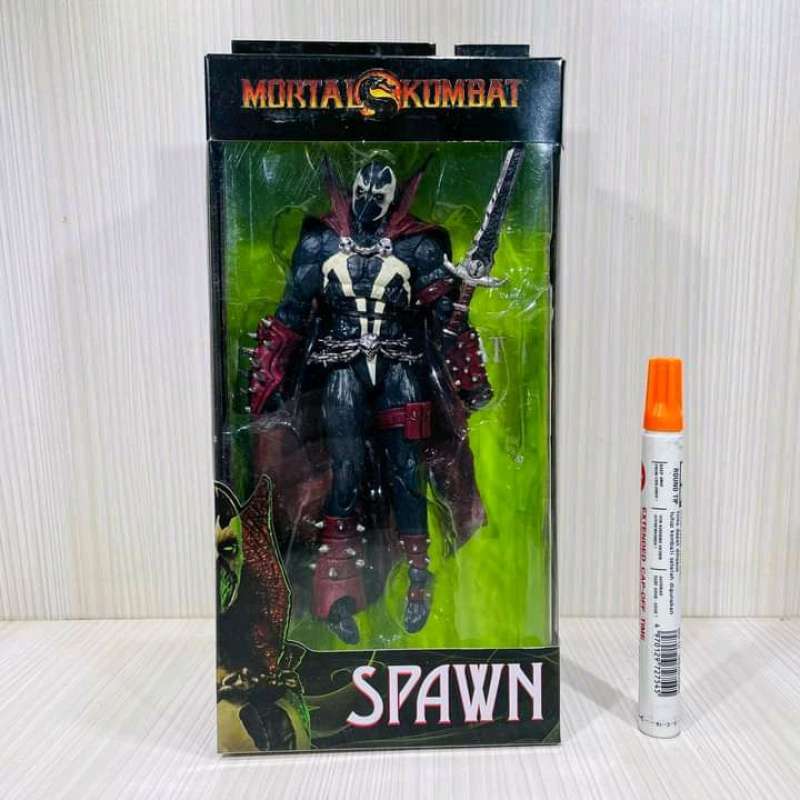 Jual Mainan Action Figure Mcfarlane Mortal Kombat 11 Spawn Pedang Tinggi 7 Inch Artikulasi ...