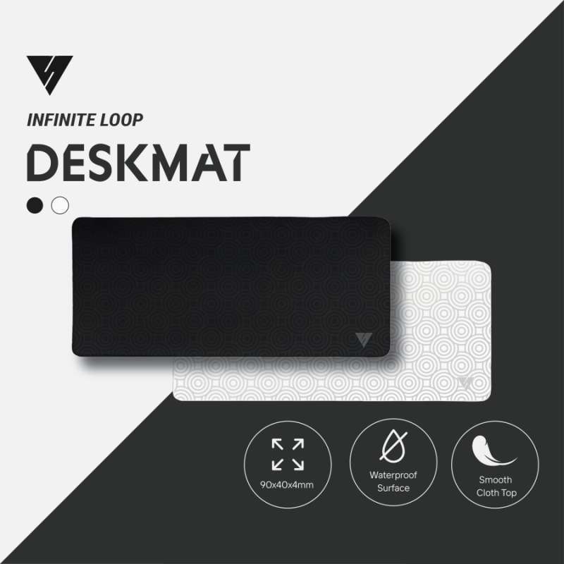 Jual Vortexseries Infinite Loop Speed Deskmat Mousepad - Hitam Di ...