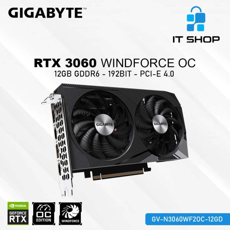 Jual Gigabyte Geforce Rtx 3060 Windforce Oc 12g Di Seller It Shop ...