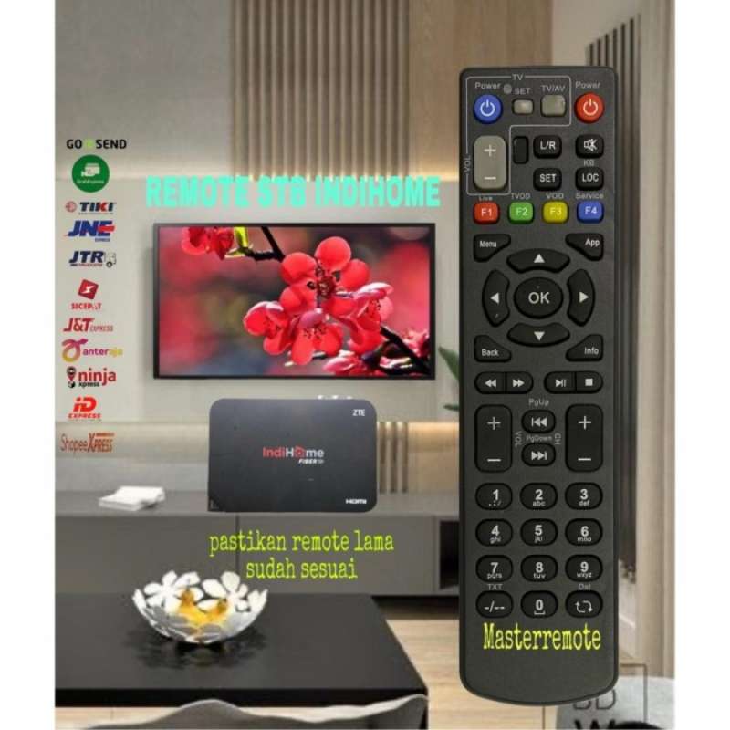 Promo Remot Remote Receiver Stb Usee Tv Indihome Speedy Tv Zte Zxv10 ...