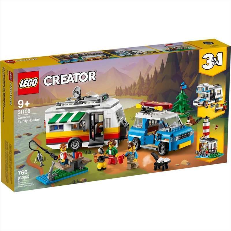 Jual Lego Creator 31108 Caravan Family Holiday Di Seller Indokidzshop ...
