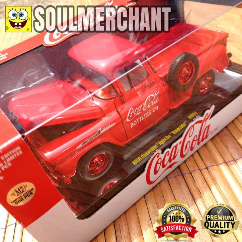 Jual M2 Chase Car Coca Cola 1/24 1958 Chevrolet Apache Stepside Di ...