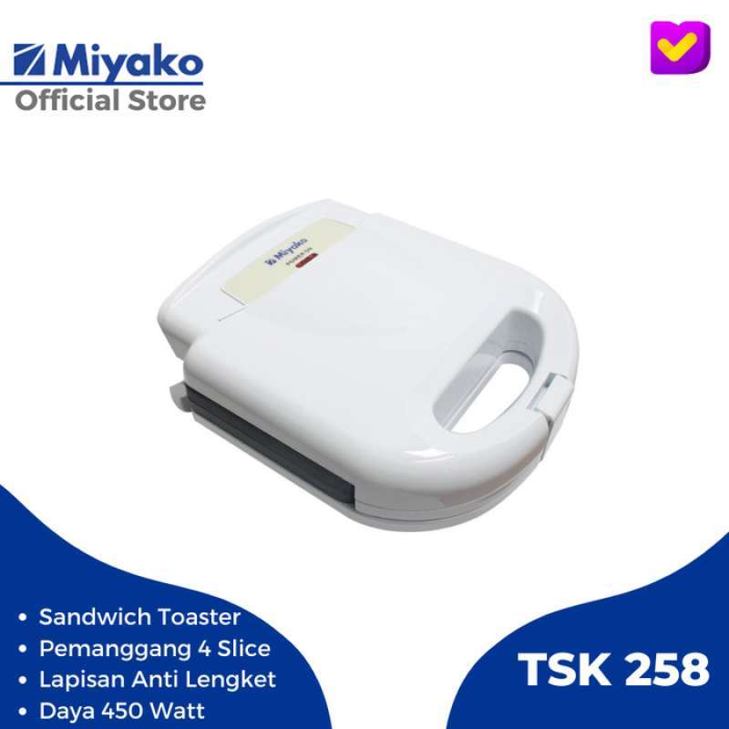 Promo Miyako Sandwich Toaster Tsk-258 Diskon 50% Di Seller Lorena - Kedoya Utara, Kota Jakarta ...