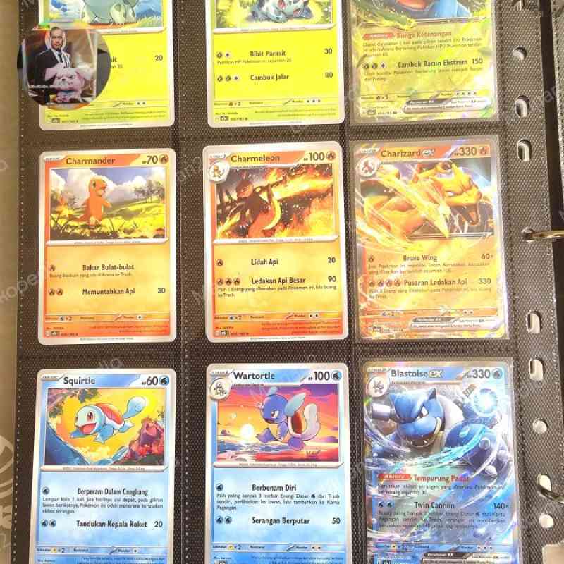 Promo Master Set 151 Sv2a 1-165 Ex Rr+r Kartu Pokemon Tcg Indo Diskon 23% Di Seller Megariya ...
