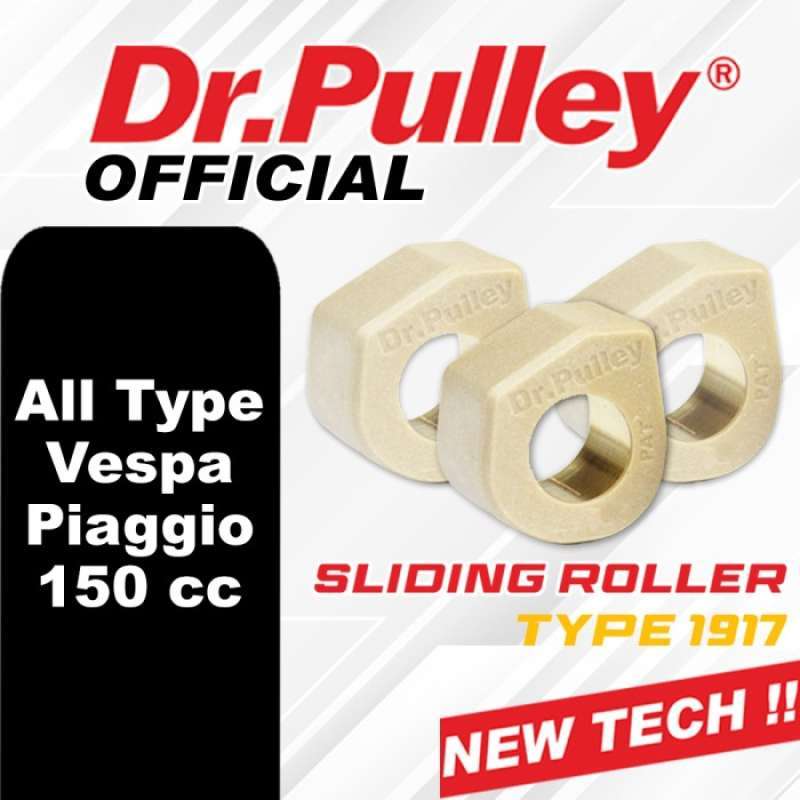 Promo Sliding Roller Dr.pulley 8-13gr All Type New Vespa Piaggio 150cc ...