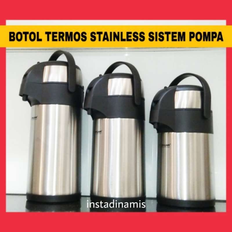 Promo Dispenser Termos Shuma Stainless Sistem Pompa Untuk Panas ...