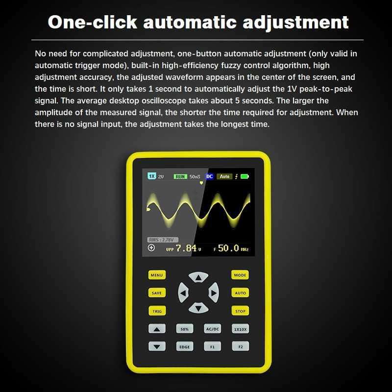 Jual Fnirsi Digital Oscilloscope Handheld Portable 100mhz 500ms/s 5012h ... Jual Fnirsi Digital Oscilloscope Handheld Portable 100mhz 500ms/s 5012h ...