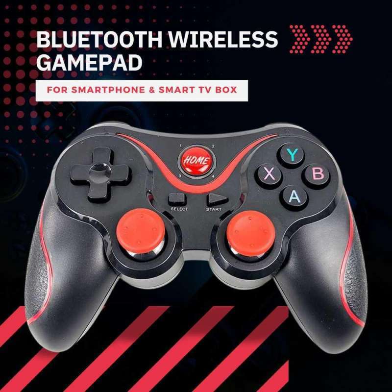 Jual Terios Bluetooth Wireless Gamepad For Smartphone And Smart Tv Box T3 Wewant Double Consol