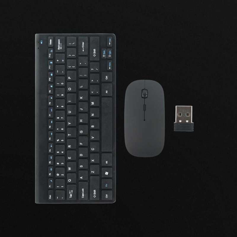 Jual Kimsnot Wireless Keyboard Mouse Combo 2.4g Jp106 Keyboard Gaming ...
