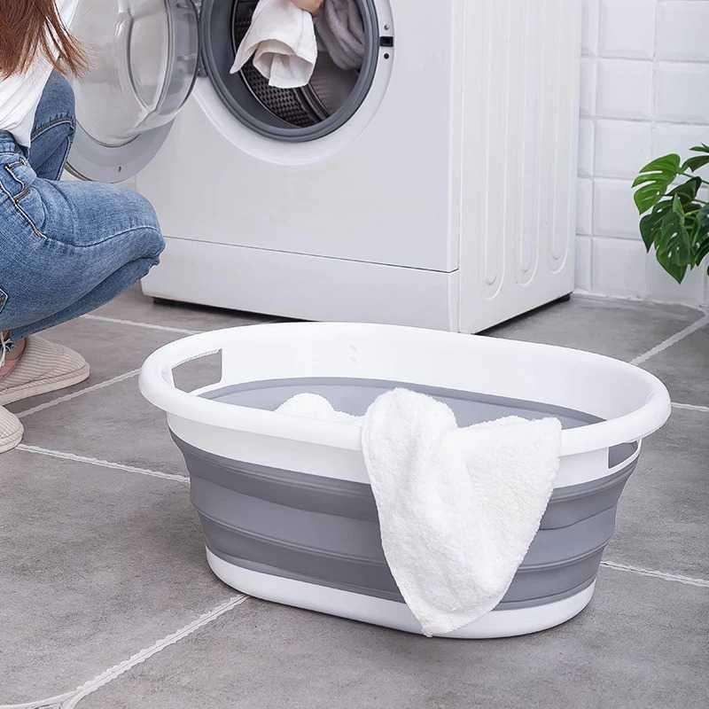 Jual Xinyu Baskom Ember Lipat Laundry Water Bucket Foldable Mx060 ...