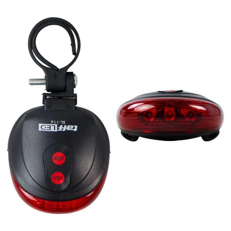 Jual Lampu Belakang Sepeda Tail Light Laser Led Waterproof Sl-116 Lampu ...