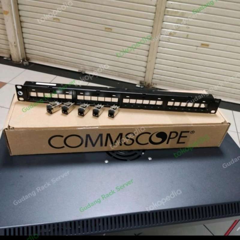 Jual Patch Panel Ftp 24 Port Cat6 Include Modular Di Seller Gudang Rack ...