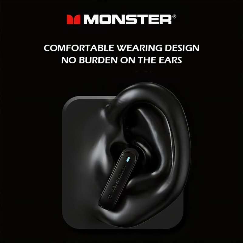 Jual Monster Xkt08 Pro Tws True Wireless Earbuds Headset Bluetooth 5.3 ...