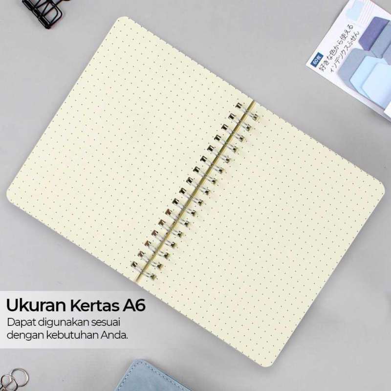 Jual Jianwu Buku Binder Catatan Jurnal Harian Notebook Ukuran A6 S2526 ...