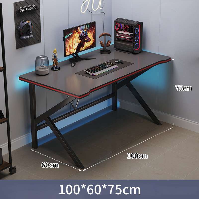 Promo Meja Komputer 140cm Meja Gaming Meja Ker Um Diskon 50% Di Seller ...