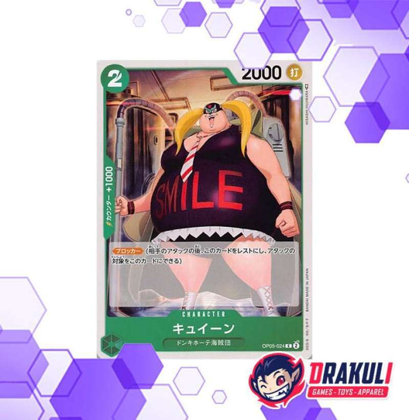 Jual One Piece Card Game - Kyuin Op05-024 C Di Seller Drakuli Games ...