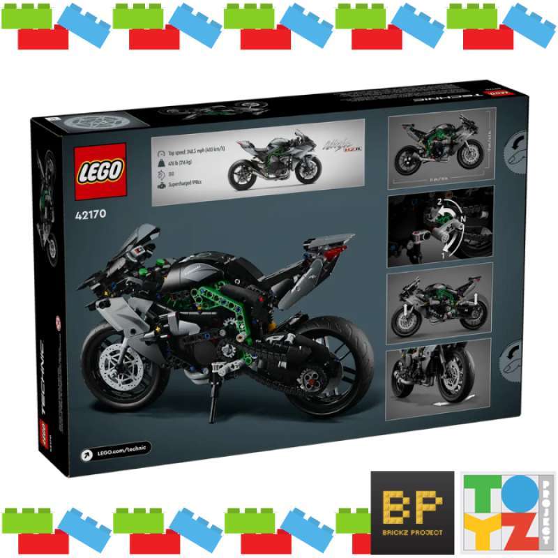Jual Lego 42170 Technic - Kawasaki Ninja H2r Motorcycle Di Seller Toyz ...