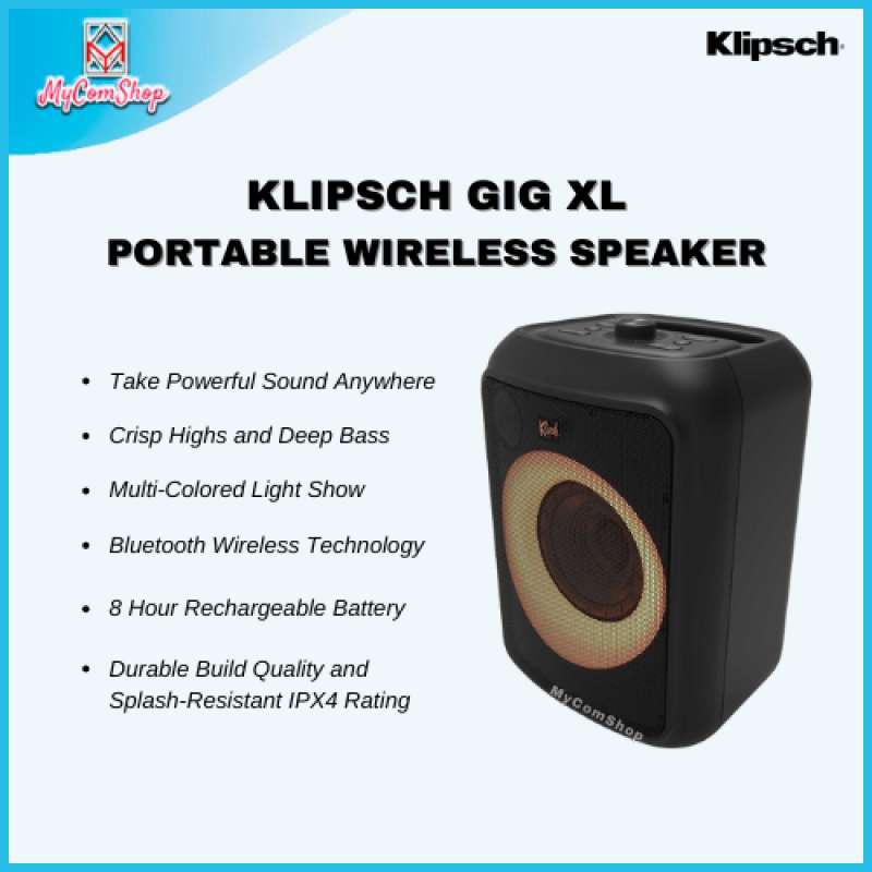 Jual Klipsch Gig Xl Wireless Bluetooth Portable Speaker Di Seller ...