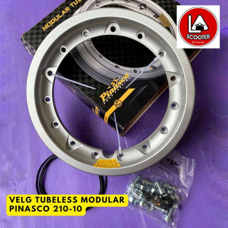 Promo Velg Tubeless Modular Pinasco Ukuran 210-10 Diskon 23% Di Seller ...
