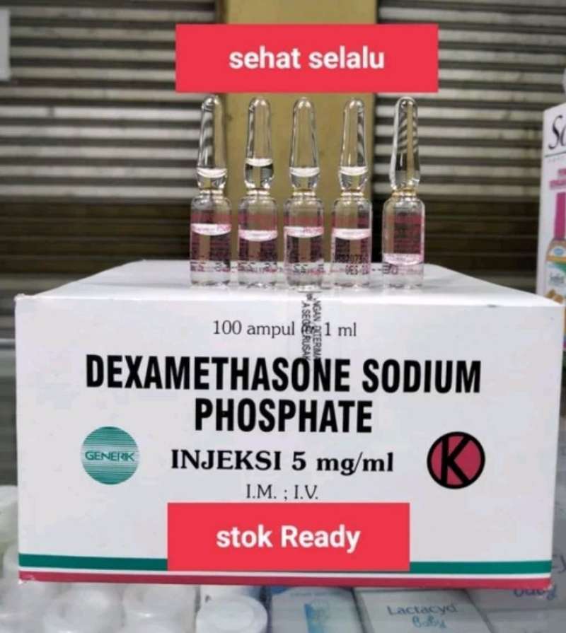 Jual Dexamethasone Injeksi/1 Ampul Eceran Di Seller Sehat Shop - Pal Meriam, Kota Jakarta Timur ...