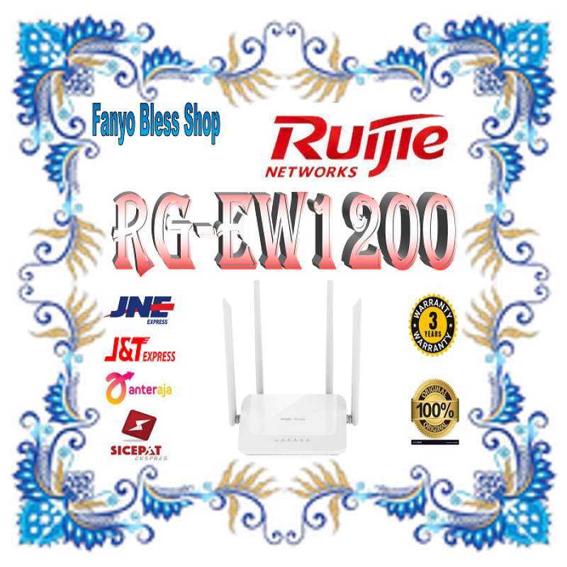 Jual Ruijie Reyee Rg-ew1200 1200m Dual-band Wireless Router Di Seller ...
