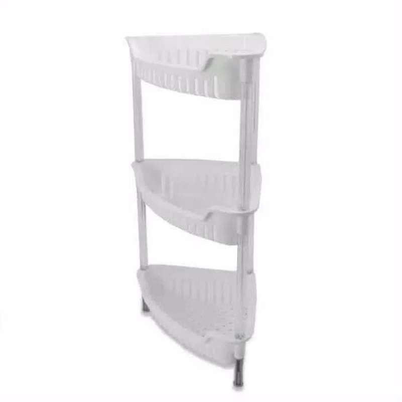 Promo Rak Plastik Sudut 3 Susun Three Tier Corner Rack Terbaik Diskon ...