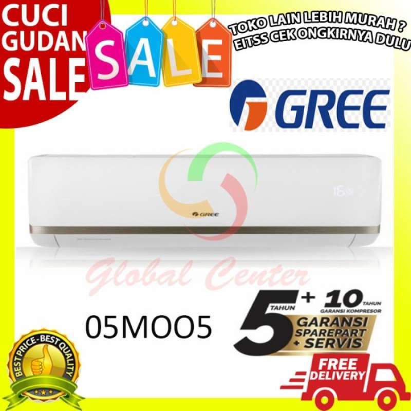 Promo Gree Gwc-05moo5 Ac Split Standard Moo5 Series 1/2 Pk Diskon 4% Di ...