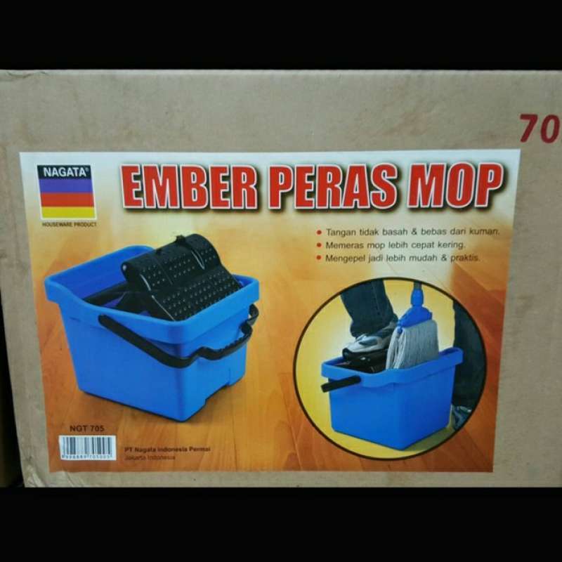 Promo Ember Peras Mop / Pel Injak 705 Nagata / Ember Alat Pelan ...