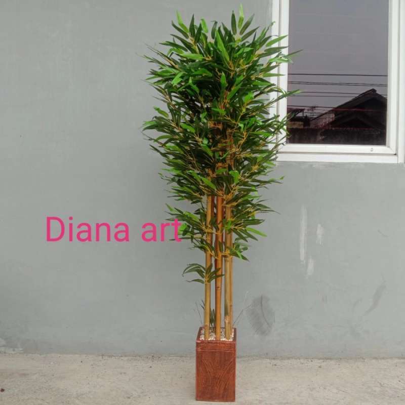 Promo Pohon Bambu#bonsai Bambu#bambu Hias#bambu Artificial#isi 8 Batang ...
