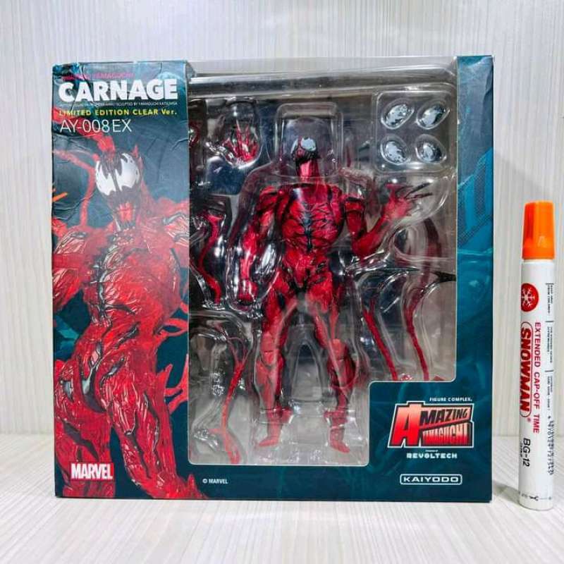 Jual Mainan Action Figure Revoltech Amazing Yamaguchi Carnage Ay-008ex ...