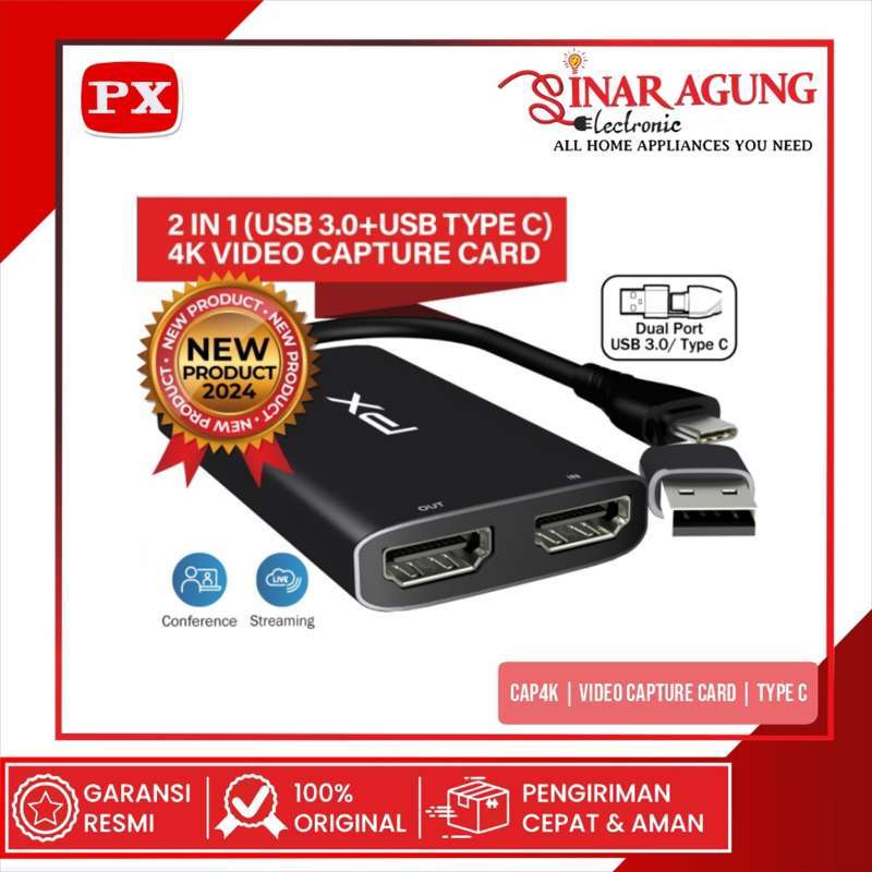 Promo Px Cap4k / Cap-4k Capture Card Portable - Garansi Resmi Diskon 13 ...