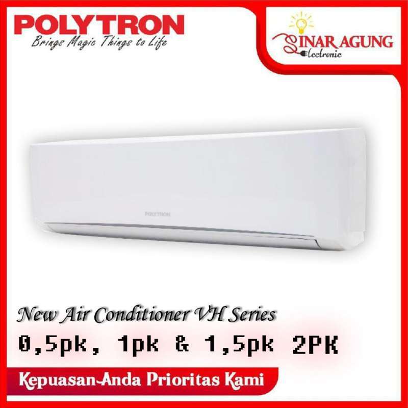 Jual Ac Polytron Split Standard R32 0.5pk 1pk 1.5pk 2pk - Vh Series Di ...