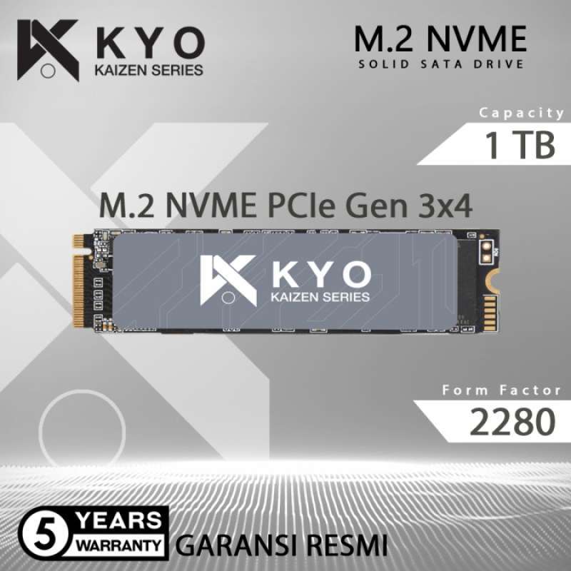 Promo Ssd M2 Nvme / M.2 Nvme/ M2nvme 1tb Kaizen Resmi (garansi 5 Tahun ...