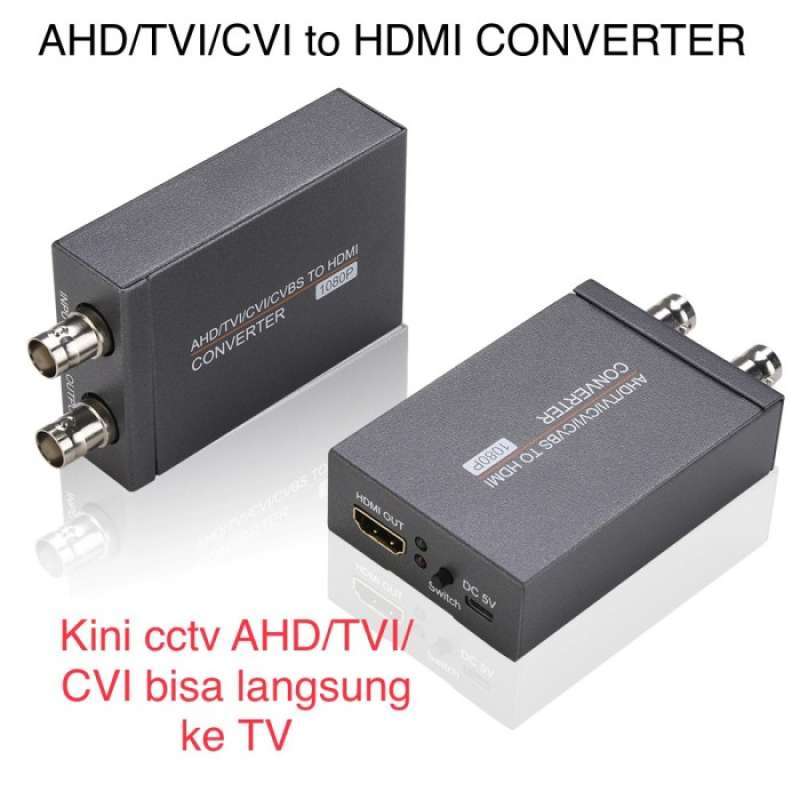 Promo Ahd/tvi/cvi Cctv To Hdmi Converter / 4k Hdmi To Ahd/cvi/tvi - Support - Ahd/tvi To Hdmi ...