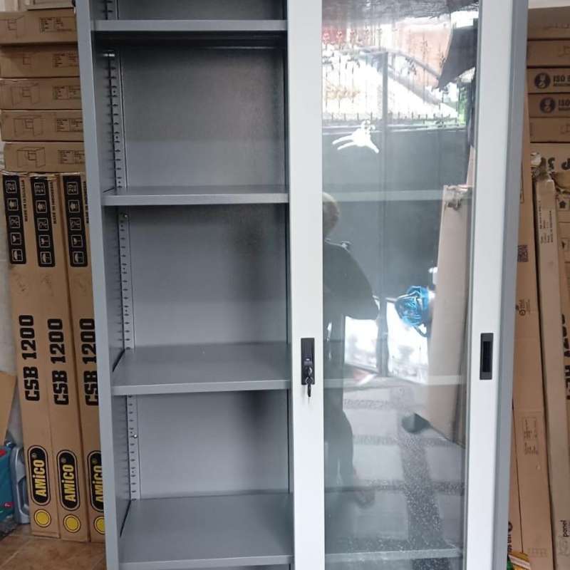 Jual Importa Lemari Arsip / Kabinet Kantor Besi 2 Pintu Swing Sc E18 ...