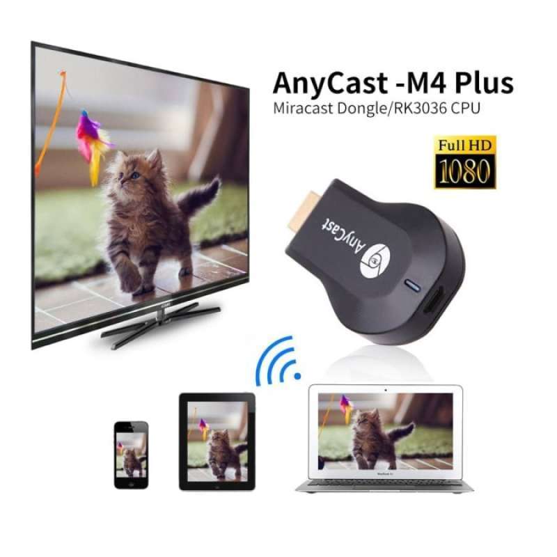 Promo Anycast M4 Plus Wireless Display Dongle Wifi Hdmi - Diskon 41% Di ...