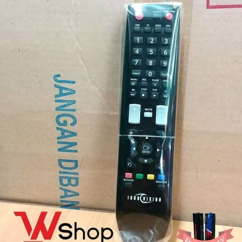 Promo Remote/remot Resiver Parabola Indovision, K Vision Diskon 37% Di ...