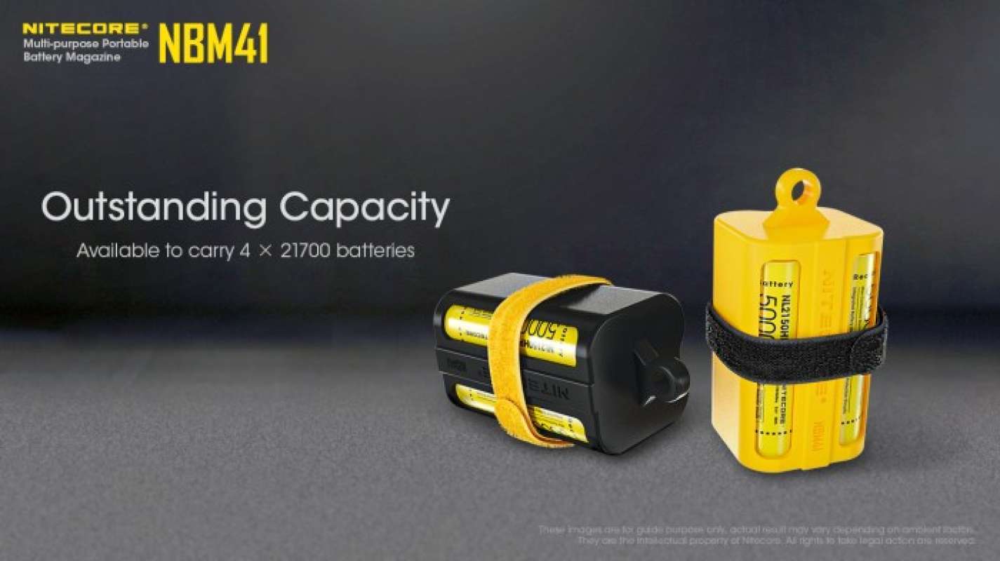 Promo Nitecore Nbm41 Battery Magazine For 21700 And 18650 Batteries ...