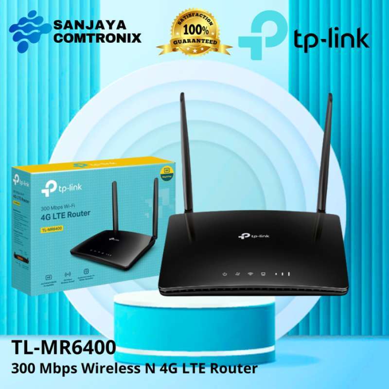 Promo Tl-mr6400 300mbps Wireless N 4g Lte Router Diskon 23% Di Seller ...