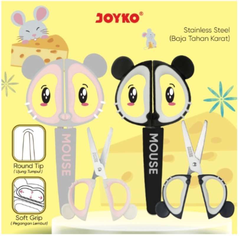 Jual Gunting Scissors Joyko Sc-27 Mouse Di Seller Sukses Stationary ...