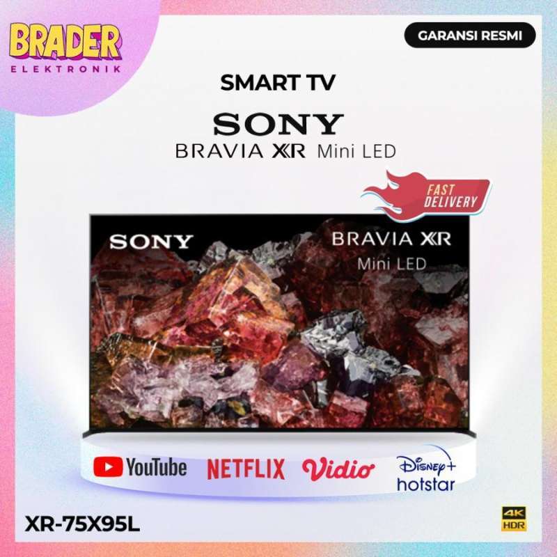 Jual Sony Bravia Xr 75x95l 4k Hdr Mini Led Google Tv 75 Inch X95l Di Seller Brader Elektronik ...